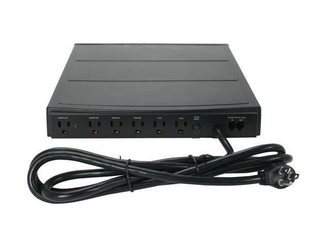 Tripp Lite TMC-6 6ft. Cord 6 Outlets 1440 Joules Protect It! Surge ...