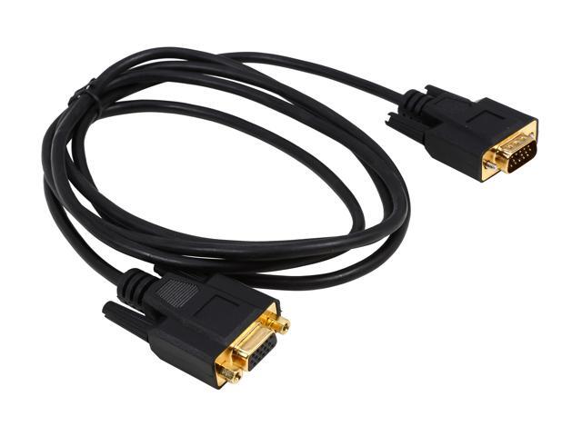 Tripp Lite P510-006 6 ft. VGA Monitor Extension Gold Cable (HD15 M/F ...