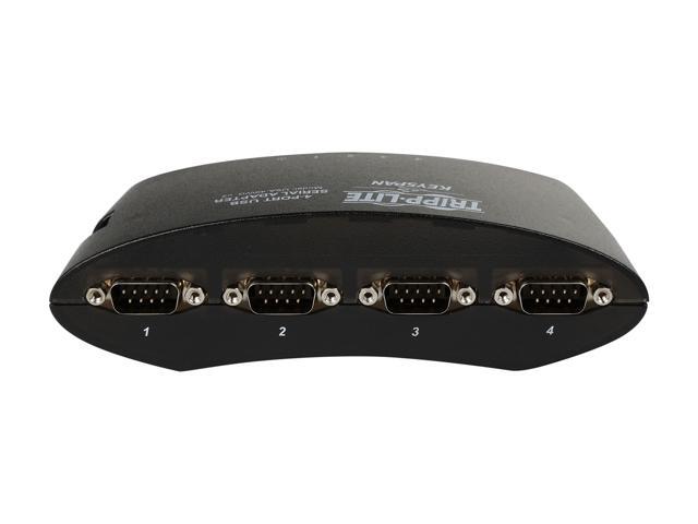 Tripp Lite Keyspan High-Speed 4-Port USB-to-DB9-Serial Adapter Hub (USA ...