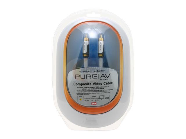 BELKIN PURE AV Model AV51200-08 8 ft. Composite Video Cable - Newegg.com