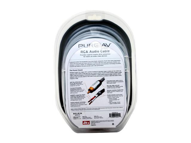 BELKIN PURE AV AV50300-16 16 feet RCA Audio Cable - Newegg.com
