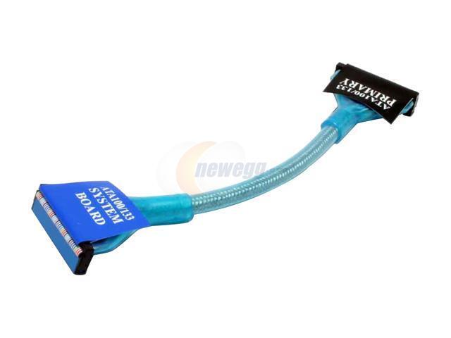 OKGEAR 10" IDE round cable ,single device ,UV BLUE - Newegg.com