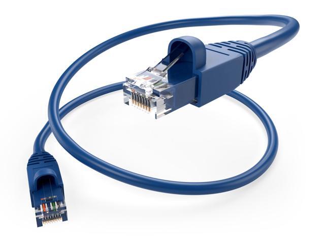 Unirise PC6A-07F-BLU-S 7 ft. 10 Gigabit Patch Cable, UTP, Snagless ...
