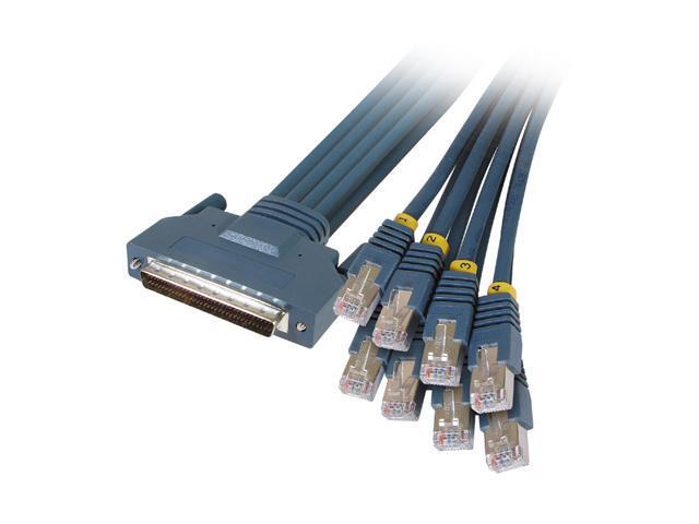 Cisco 8 LEAD OCTAL CABLE 68PIN TO 8 MALE RJ45S - Newegg.com