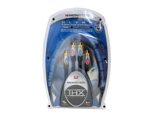 Monster Cable ULT I1000-4 4 ft. Ultra Series THX 1000 Audio ...