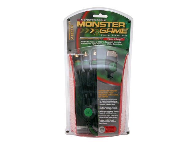 MONSTER GameLink 300 X 10 Foot S-Video A/V Cable - Newegg.com