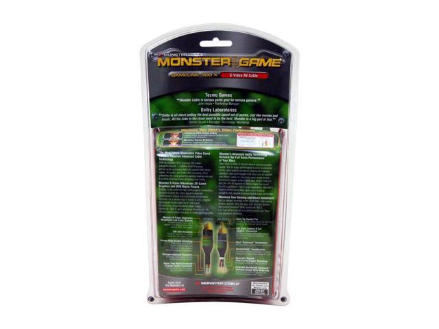 MONSTER GameLink 300 X 10 Foot S-Video A/V Cable - Newegg.com