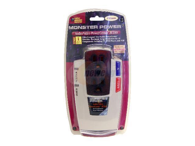 Monster - Audi Video PowerCenter w/ Clean Power Stage 1 (AV 200 ...