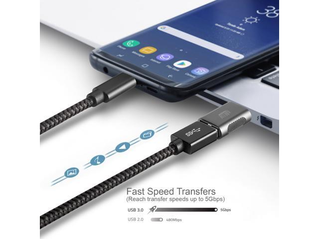 Adesso ADP-300 Female USB-A to Male USB-C Adapter - Newegg.com