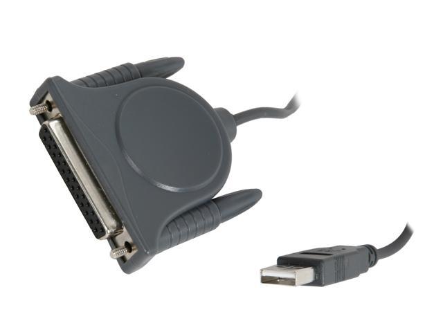 SYBA Model SD-USB-DB25 0 ft. USB to Parallel (DB25) Adapter - Newegg.com