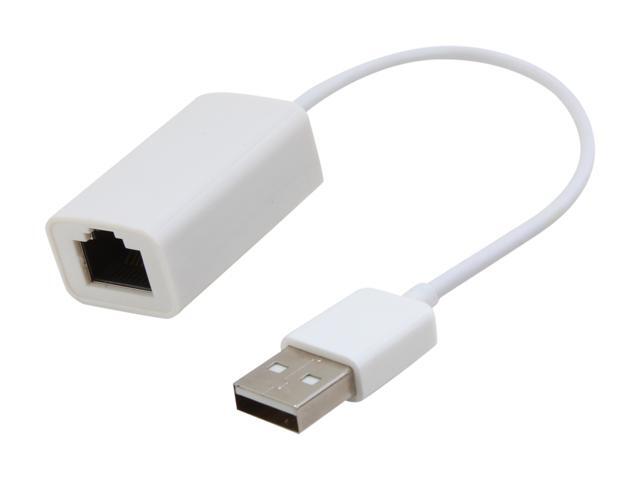 SYBA SY-ADA24024 USB to RJ-45 10/100Mbs Base-T Mini Ethernet Adapter ...