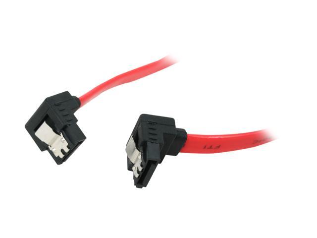 Link Depot SATA3L-0.5R 1.64 ft. (0.50m) SATA III Flat Cable with R ...