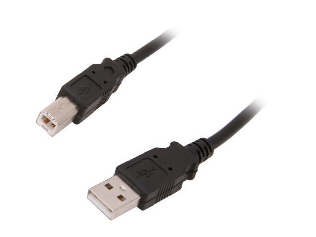 Link Depot USB-10-AB-BK USB 2.0 A to B Cable - Newegg.com