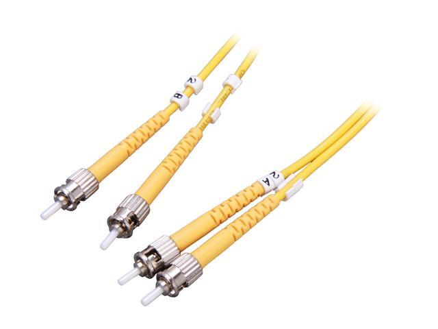 Link Depot FOS9-STST-10 32.81 ft. (10m) Single Mode Duplex Fiber Patch ...