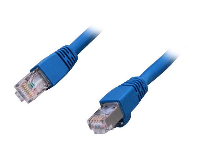 Link Depot CA6S-100-BUB 100 ft. STP Style Molded Network Ethernet ...