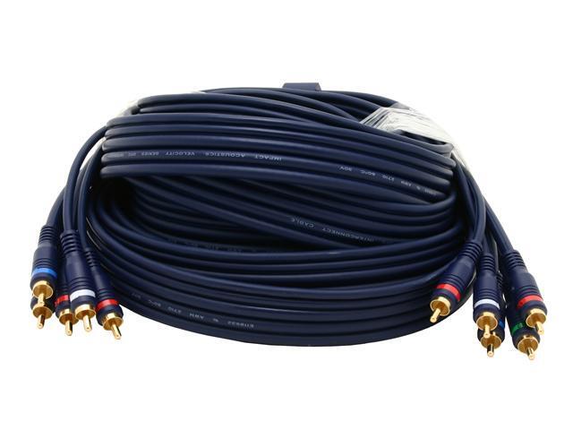 Cables To Go 29168 25 ft. Component Video/RCA Audio Combination ...