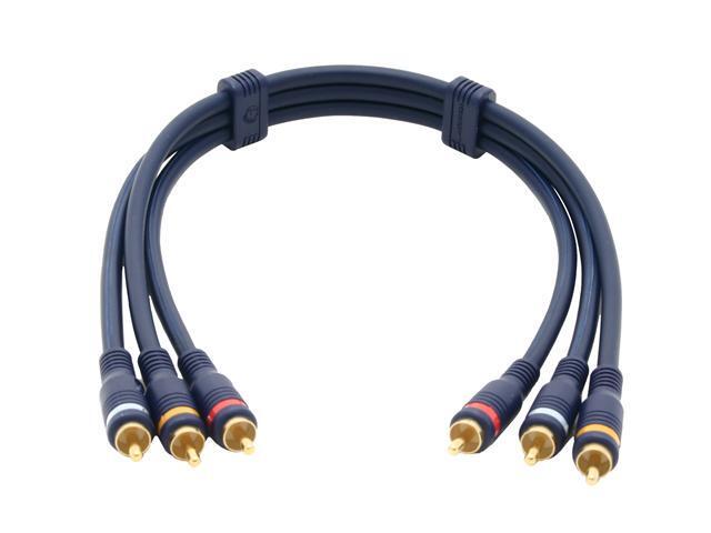 C2G Model 40007 1.5 ft. Velocity RCA Audio/Video Interconnect - Newegg.com