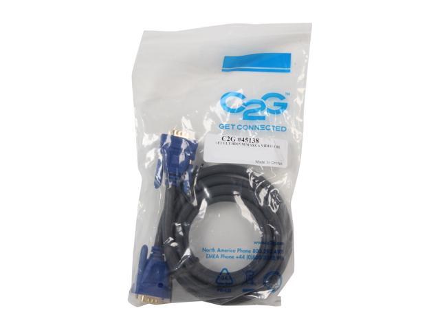 C2G 45138 6 ft. Ultima HD15 SXGA M/M Monitor Cable - Newegg.com