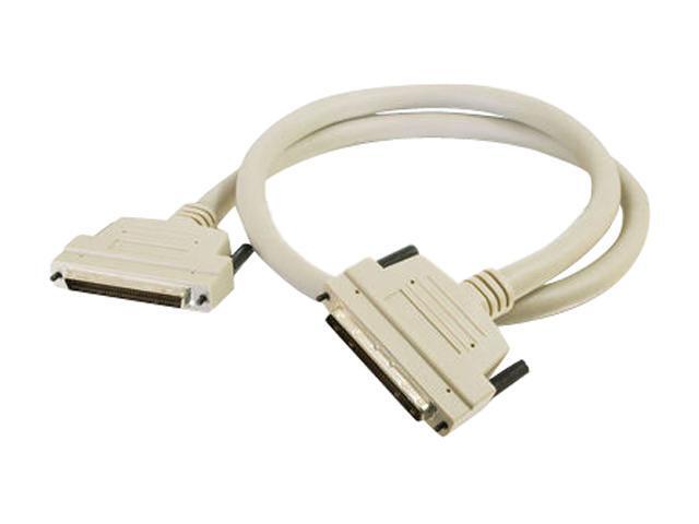 Open Box: C2G Model 07859 6 ft. SCSI-3 MD68M (Thumbscrew) to SCSI-1 ...