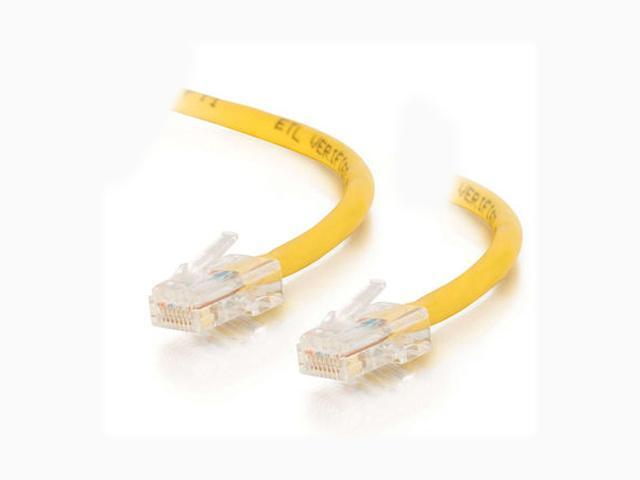 C2G 24397 50 ft. Cat5E 350MHz Assembled M-M Patch Cable - Yellow ...