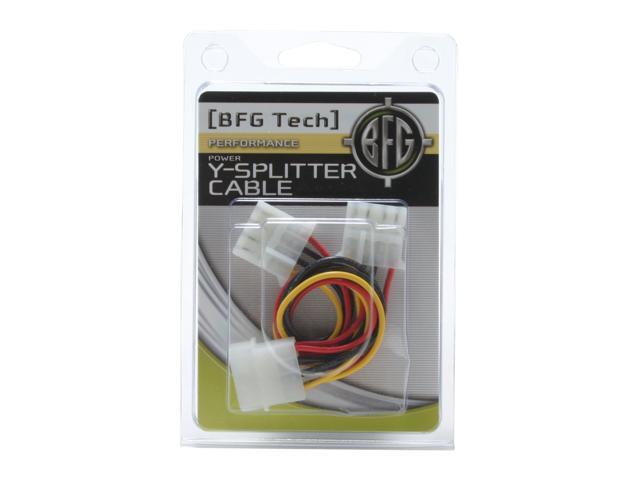 BFG Tech 855650000371 IDE Y-Power Splitter Cable - Newegg.com