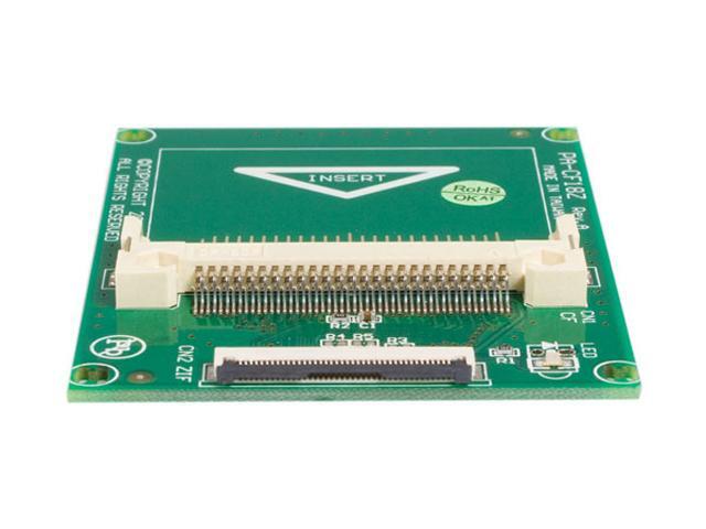 StarTech 1.8in ZIF LIF to Single Compact Flash SSD Adapter Card ...