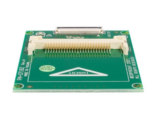 StarTech 1.8in ZIF LIF to Single Compact Flash SSD Adapter Card ...