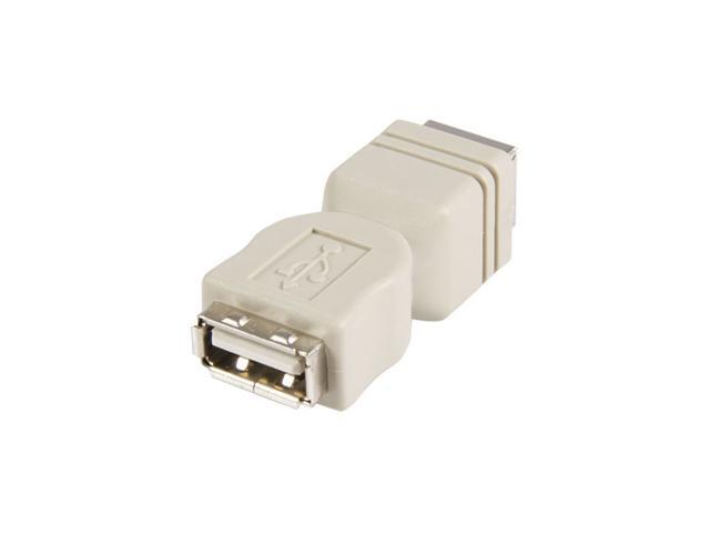 StarTech.com GCUSBAFBF USB A to USB B Cable Adapter - Female to Female ...