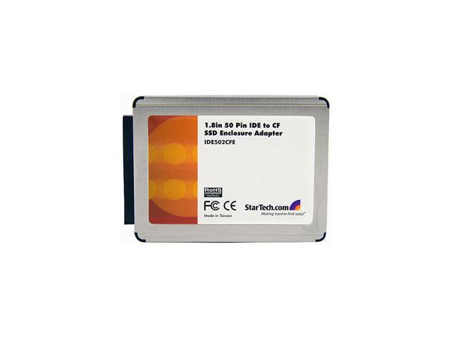 StarTech.com IDE502CFE 1.8in 50 Pin IDE to Compact Flash Solid State ...