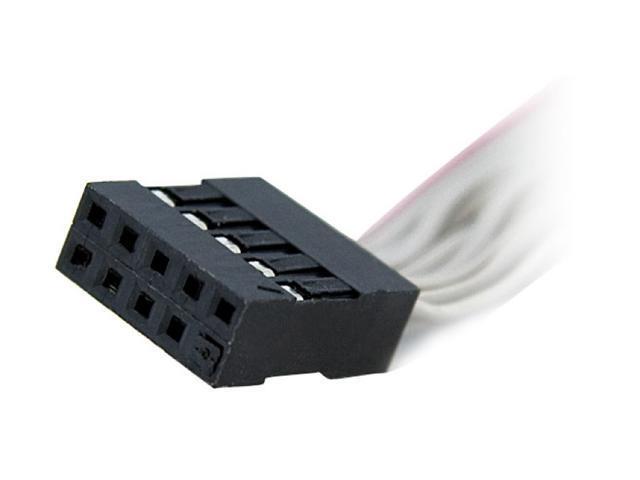 9 Pin Serial Male to 10 Pin IDC Motherboard Header Slot Plate Adapter ...