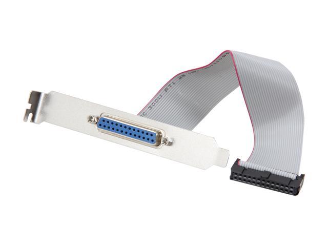StarTech.com PLATE25FB Parallel to IDC 25 Pin Header Slot Plate ...