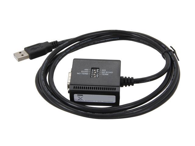 StarTech.com Model ICUSB422 6 ft. Professional RS422/485 USB Serial Cable Adapter w/ COM ...