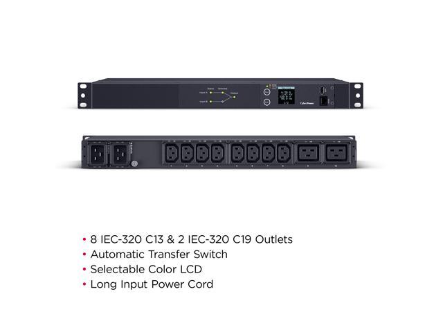 CyberPower PDU24006 Metered 1U Rackmount Power Distribution Units ...