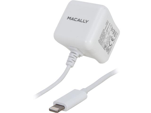 Macally MHome10L White 10Watt Lightning Wall Charger - Newegg.com
