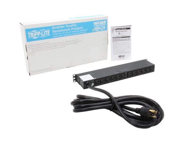 Tripp Lite Metered PDU, 30A, 12 Outlets (5-15/20R), 120 V, L5-30P, 15 ...