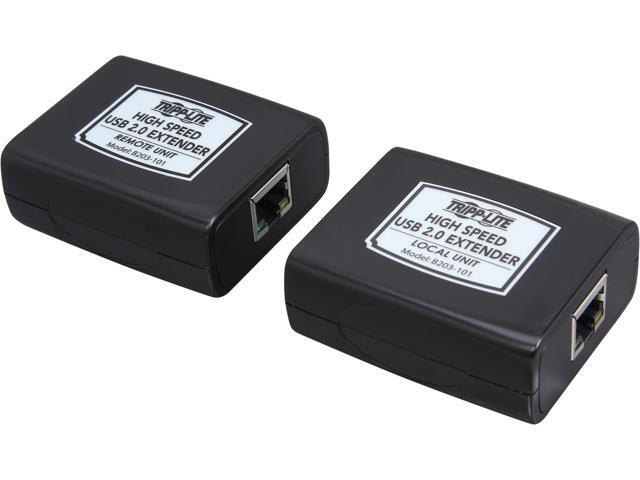 Tripp Lite 1-Port USB 2.0 Over Cat5 / Cat6 Extender, Transmitter and ...
