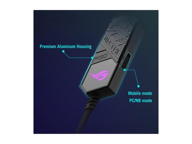 ASUS ROG Clavis USB-C Gaming DAC (ESS 9281 QUAD DAC amplifier, AI Noise ...