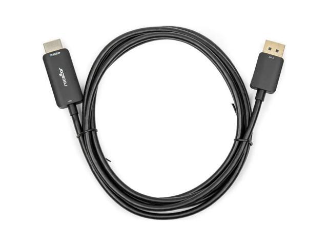 DisplayPort to HDMI 4K Active Cable-6ft Premium 6ft (1.8m) DisplayPort ...