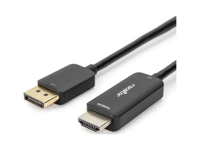 DisplayPort to HDMI 4K Active Cable-6ft Premium 6ft (1.8m) DisplayPort ...