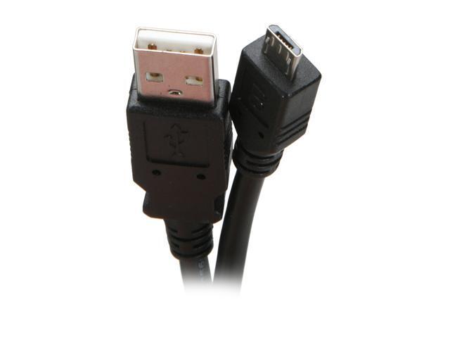 BYTECC USB2-10MICRO USB A Male to Micro USB B Male 28AWG/24AWG Cable ...