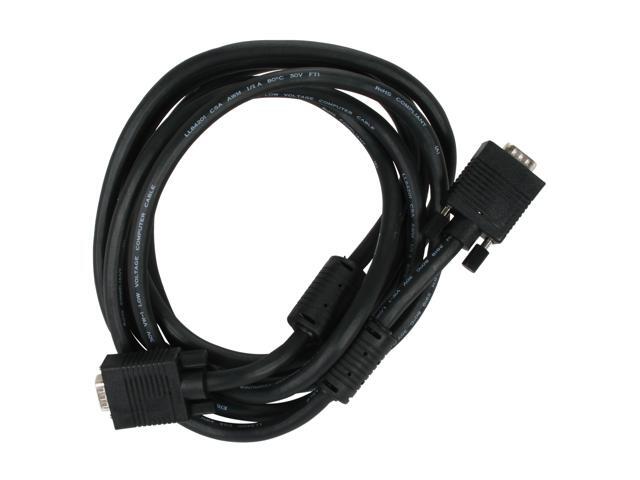BYTECC VGA-10 10 ft. VGA Male to VGA Male Cable with Ferrites - Newegg.com