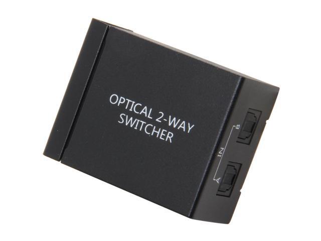 BYTECC OP-SW201 Digital Optical 2 Way Audio Switcher - Newegg.com