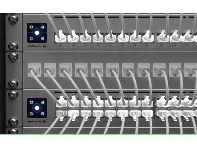 UniFi Etherlighting Patch Cable 24 Pack. Nano-thin patch cable with a translucent boot designed ...