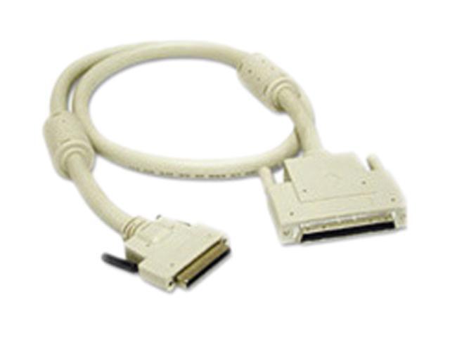 C2G Model 28296 12 ft. LVD/SE VHDCI 0.8mm 68-pin Male to SCSI-3 MD68 ...