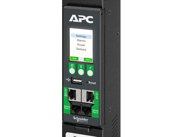 APC NetShelter Rack PDU Advanced - Switched - 5.0kW, 1PH, 208V, 30A, L6-30P, 40 Outlet ...