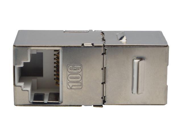 Tripp Lite N235-001-SH-6AD Cat6a Straight-Through Modular Shielded In ...
