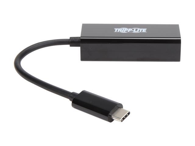 Tripp Lite USB C to Gigabit Ethernet Adapter USB Type C to Gbe 10/100 ...