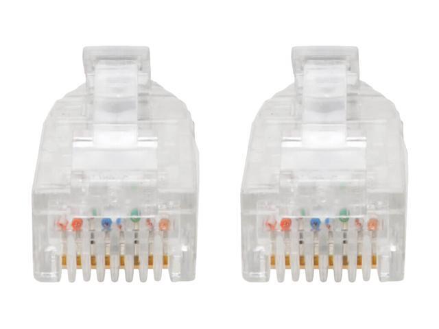 Tripp Lite Cat6 Gigabit Patch Cable Snagless UTP RJ45 Molded Slim Black 6ft (N201-S06-BK ...