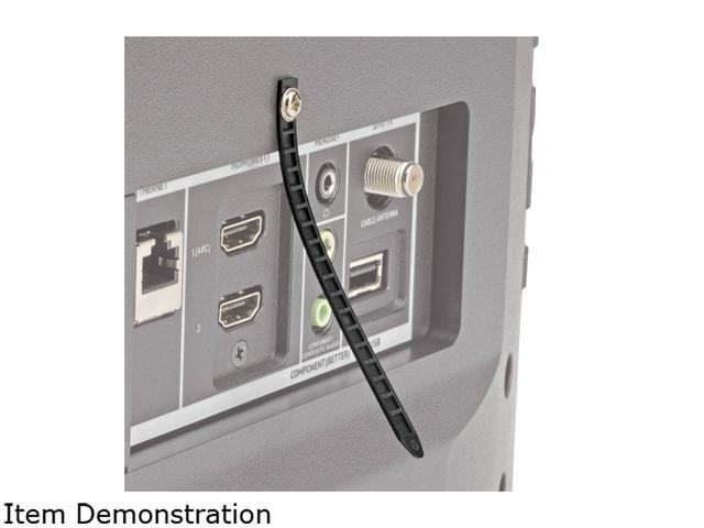 Tripp Lite HDMI Cable Lock Clamp Tie Screw for HDTVs Blu-Ray ...