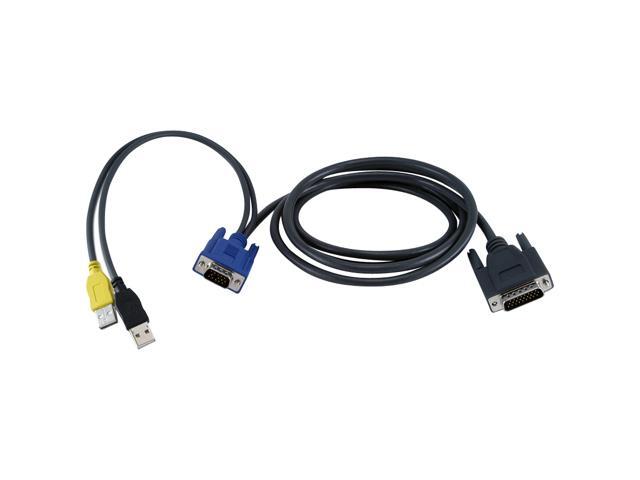 Avocent 12 ft. USB, VGA, CAC SwitchView SC100 and 200 Switch Series KVM Cable - Newegg.com